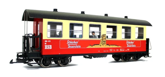 LGB 'G' GAUGE 33733 Hsb Kb 900-743 'Schierker Feuerstein' Passenger ...