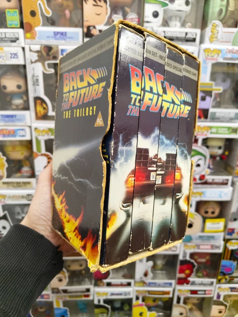 BACK TO THE Future Trilogy WIDESCREEN VHS Limited Edition Box Set 1990 ...