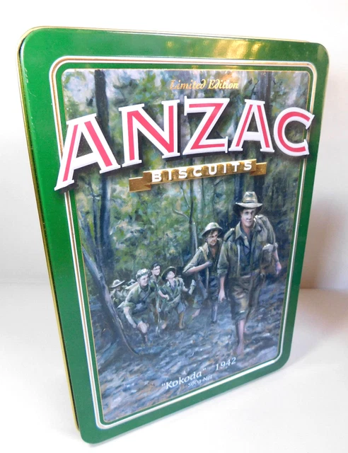 UNIBIC ANZAC BISCUITS Limited Edition Collector's Kokoda 1942 Tin $26. ...