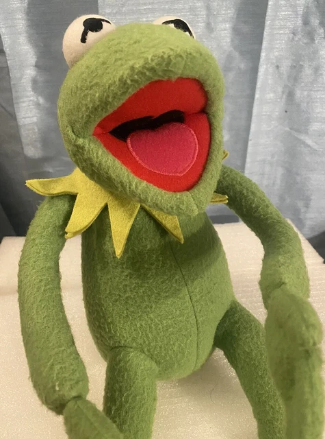 JIM HENSON MUPPETS Vintage Eden Kermit the Frog Plush Bendable Arms ... JIM HENSON MUPPETS Vintage Eden Kermit the Frog Plush Bendable Arms ...