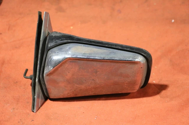 MERCEDES W114 W115 W116 W123 - manual chrome exterior mirror / left ...