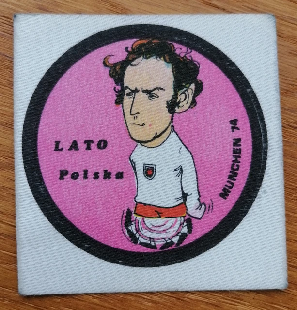 STICKER AUFKLEBER 1974 Album NISRO JEZ World Cup WM München 74 Grzegorz ...