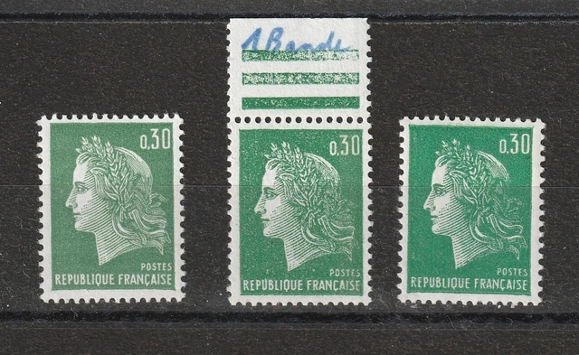 TIMBRES DE FRANCE MARIANNE N° 1611 et 1611b EUR 1,00 - PicClick FR