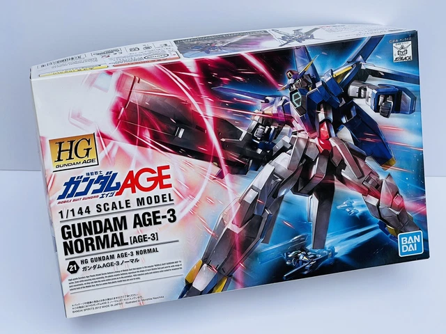 BANDAI HG GUNDAM AGE 1/144 GUNDAM AGE-3 NORMAL model kit New Sealed £35 ...