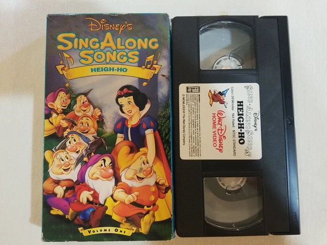 DISNEY SING ALONG Songs - Sing Along Songs: The Magic Years (VHS, 1997 ...