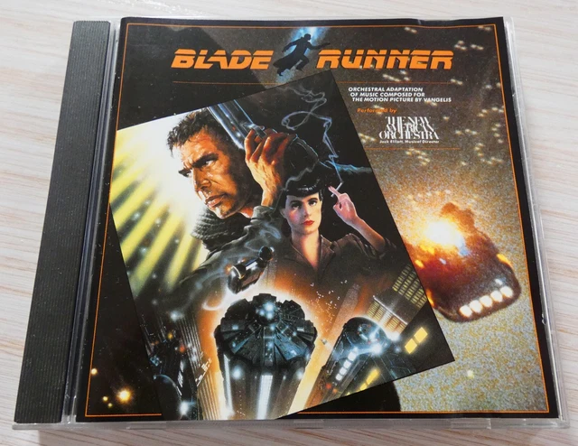 CD BOF FILM Blade Runner The Motion Picture By Vangelis 8 Titres 1982 ...