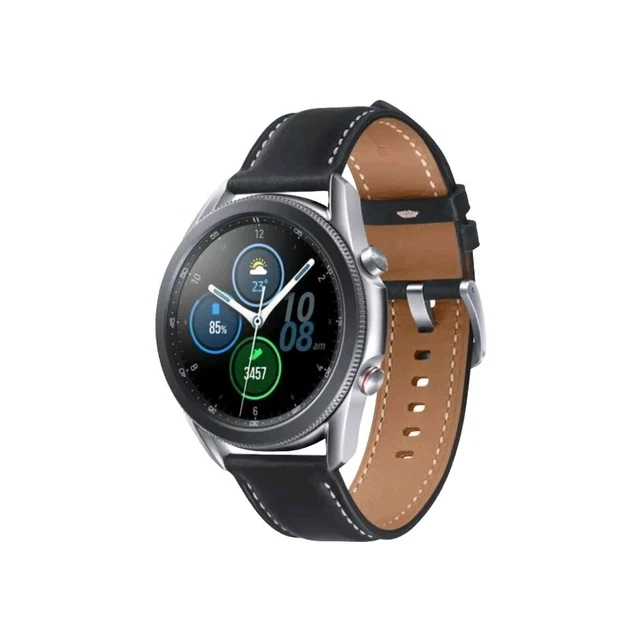 SMARTWATCH SAMSUNG GALAXY 3 45 mm SM-R845 GPS LTE Mystic Silver nuovo ...
