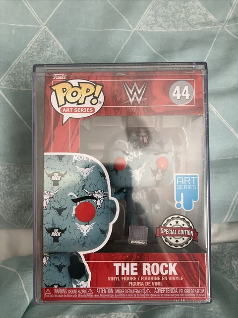 FUNKO POP ART Series WWE #44 The Rock In Hard Stack & Sealed £12.99 ...