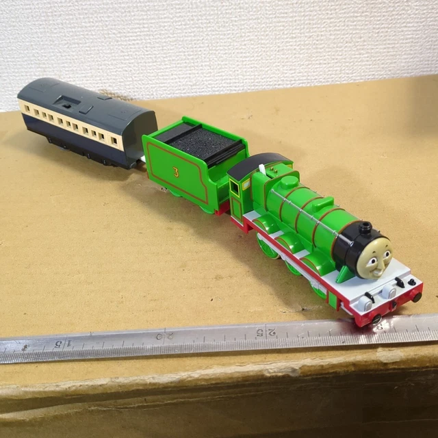 VÉHICULE PLARAIL THOMAS The Tank Engine More Chatter Henry 1993 ...