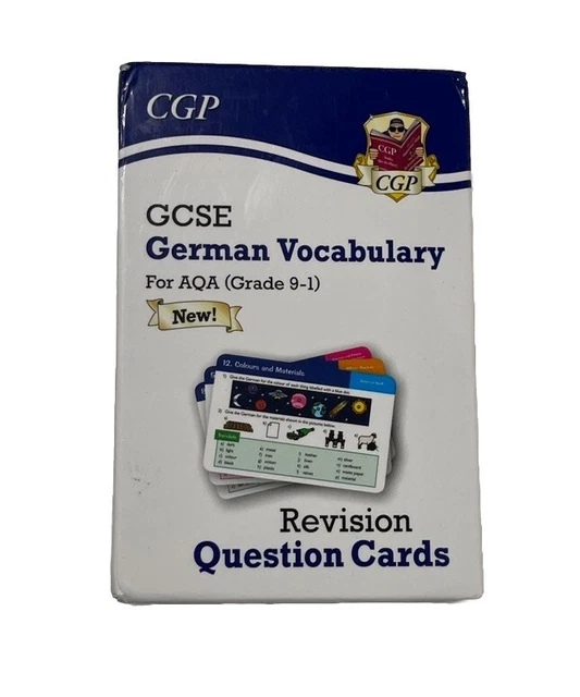 GCP GCSE AQA German: Vocabulary Revision Ques..., CGP Books £4.99 ...