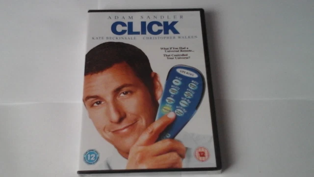 CLICK - ADAM Sandler - Kate Beckinsale - Christopher Walkden (Reg 2) V ...