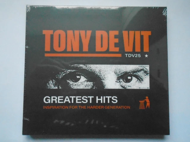 TONY DE VIT Greatest Hits CD Hard House Limited 25th Anniversary ...