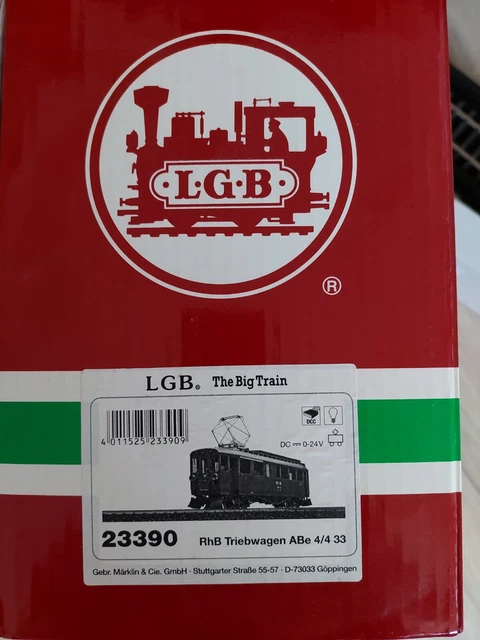 SELTENER LGB RHB Triebwagen Digital mit Sound EUR 550,59 - PicClick DE