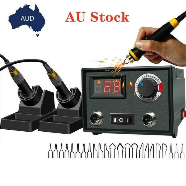 220V MULTIFUNCTION WOOD Burning Pen Tool Pyrography Machine Set Kit ...