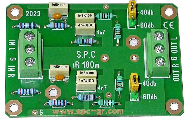 RIAA INVERSE, REVERSE RIAA iR 100, Convert a Line, Aux signal to phono ...