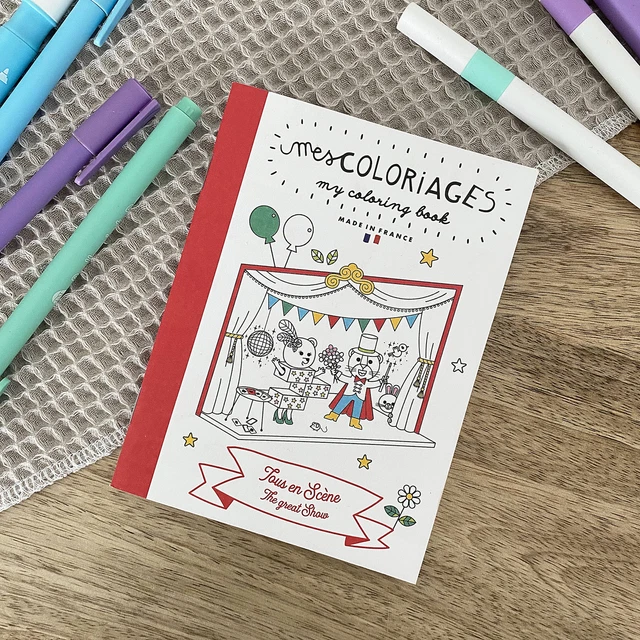 PETIT CAHIER DE coloriage - Tous en scène EUR 3,95 - PicClick FR