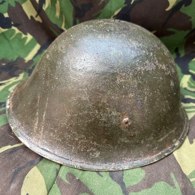 ORIGINAL WW2 BRITISH / Canadian Army Mk3 Turtle Helmet & Liner £71.00 ...