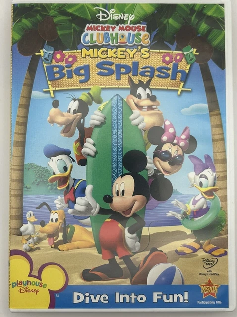 DISNEY’S MICKEY MOUSE Clubhouse - Mickey’s big splash (DVD) £4.82 ...