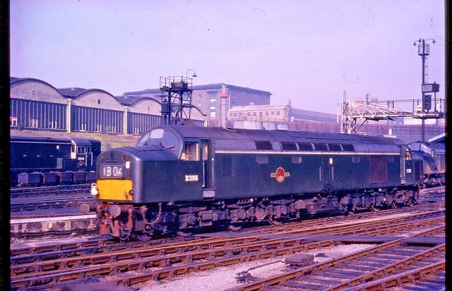 35MM RAILWAY SLIDES English Electric Class 40 Type 4 D396 At Kings ...