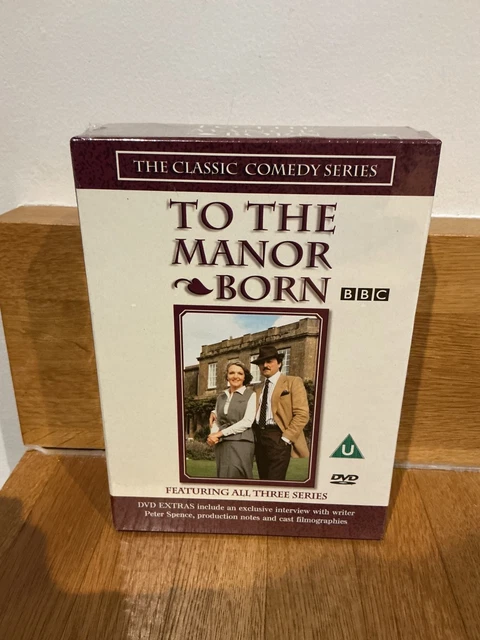 TO THE MANOR BORN DVD Boxset - The Complete BBC All Three Series Brand ...