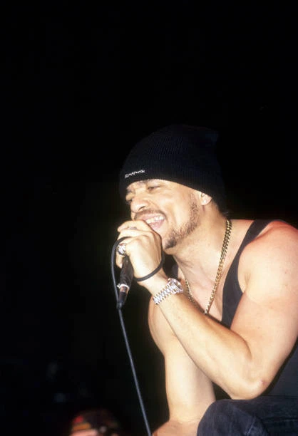 RAPPER ICE T performs in concert on February 28 1992 in New York C- Old ...