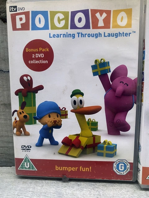 3 POCOYO & Friends DVDs Learning Through Laughter Series 1 Classics ...