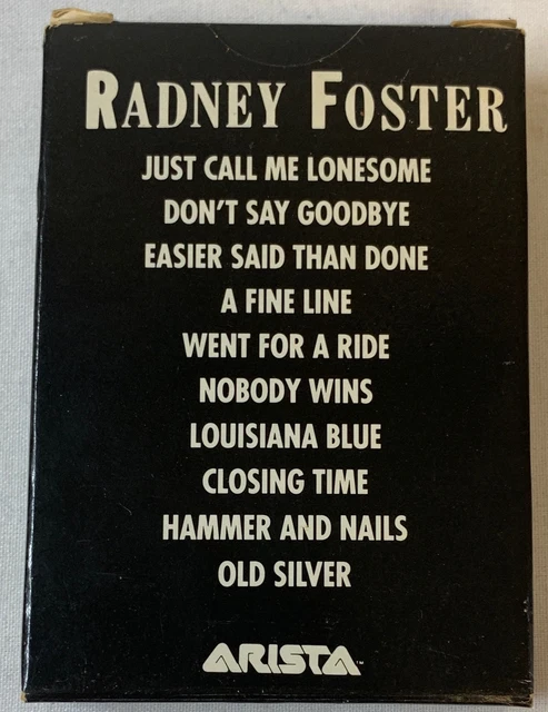 RADNEY FOSTER PROMO Cartes à Jouer ~ Del Rio, Tx 1959 ~ Ouvert EUR 10 ...