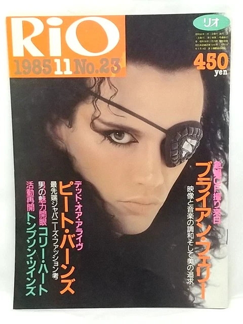 RIO MAGAZINE NOVEMBRE 1985 Pete Burns Bryan traghetto Corey Hart EUR 37 ...