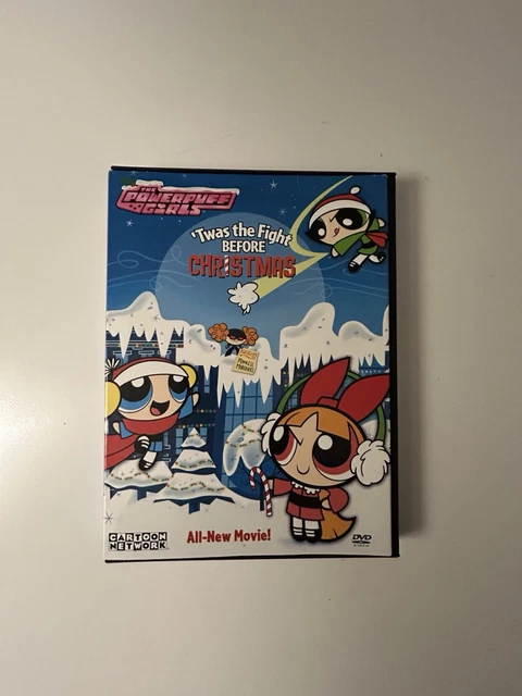 THE POWERPUFF GIRLS Twas the Fight Before Christmas DVD Cartoon Network ...