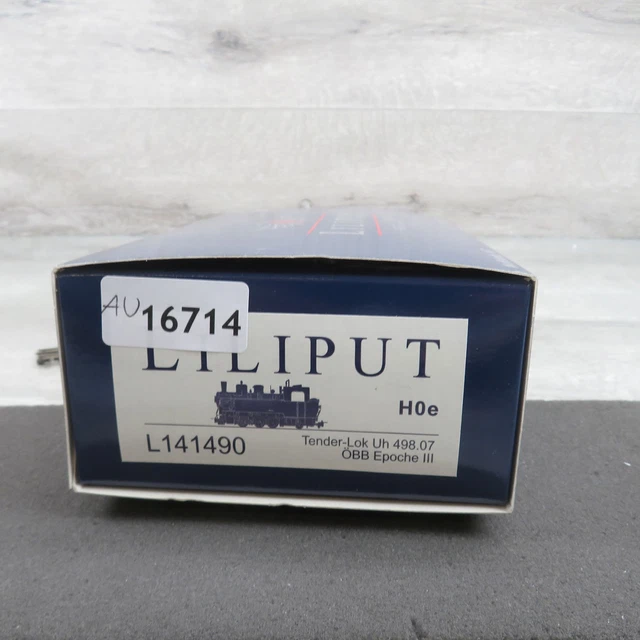LILIPUT L141490 - HOe - ÖBB - Dampflok 498.07 - Analog + DSS - OVP - # ...