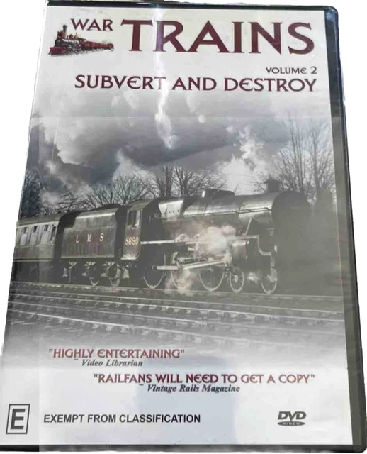 WAR TRAINS SUBVERT And Destroy Vol 2 DVD All Regions Brand New Sealed $11.23 - PicClick AU
