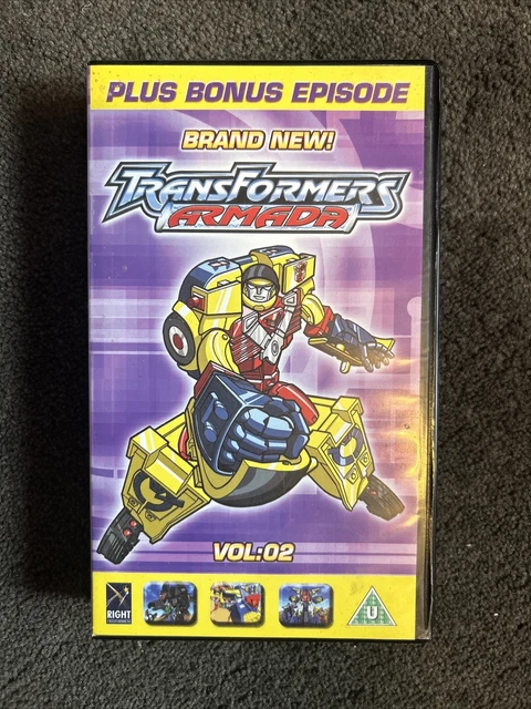 TRANSFORMERS ARMADA VOLUME 2 VHS Video Cassette Tape £3.99 - PicClick UK
