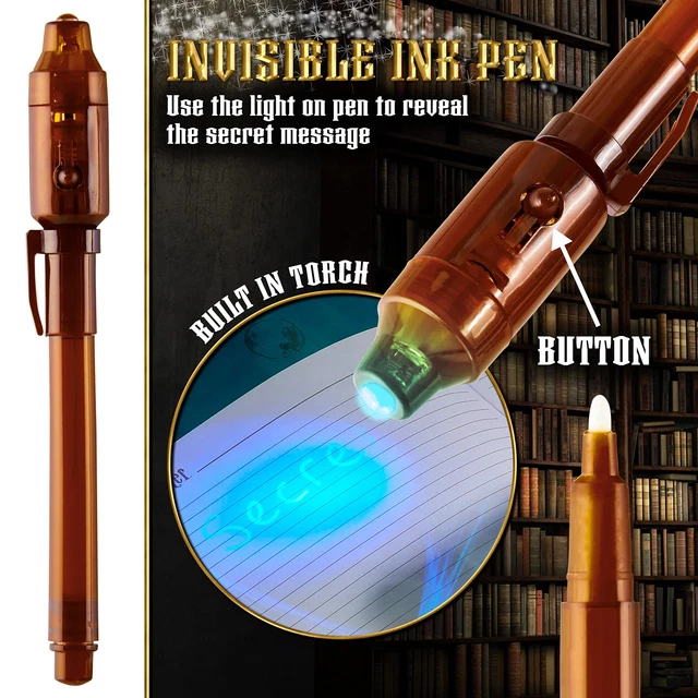 HARRY POTTER SECRET Diary with Lock Invisible Ink Pen Magical Journal ...