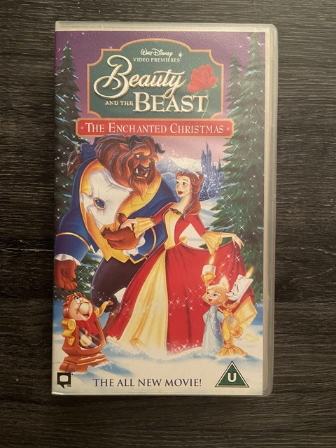 WALT DISNEY CLASSICS Beauty and the Beast The Enchanted Christmas VHS ...