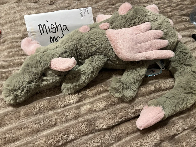 #001 - JELLYCAT Malachy Dragon - BNWT £85.00 - PicClick UK