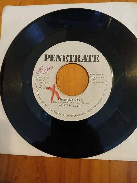 JACOB MILLER TENEMENT Yard / Tenement Dub. Penetrate Reggae 45 $14.90 ...