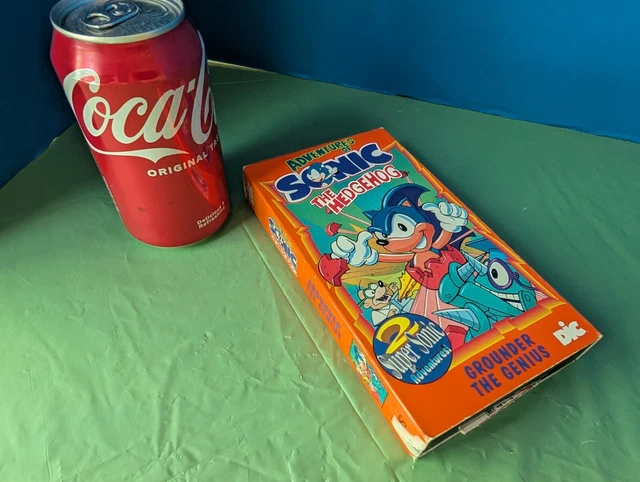 DIC VHS 1993 Adventures of Sonic the Hedgehog Grounder the Genius £10. ...