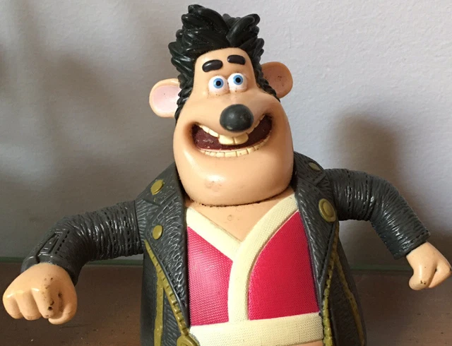 FLUSHED AWAY MOVIE Sid the Rat Mouse 5.5" McDonald's Happy Meal Top ...