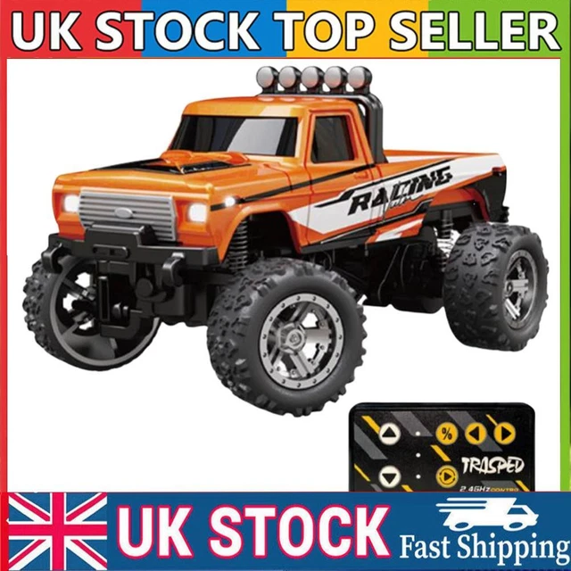 1/64 RC CAR All Terrain Off-Road Monster Truck Birthday Gift for Kids ...