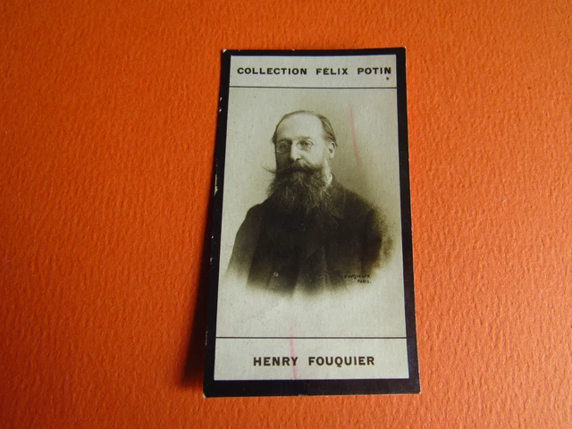 PHOTO IMAGE FELIX POTIN 1er ALBUM 1885 HENRY FOUQUIER JOURNALISTE ...