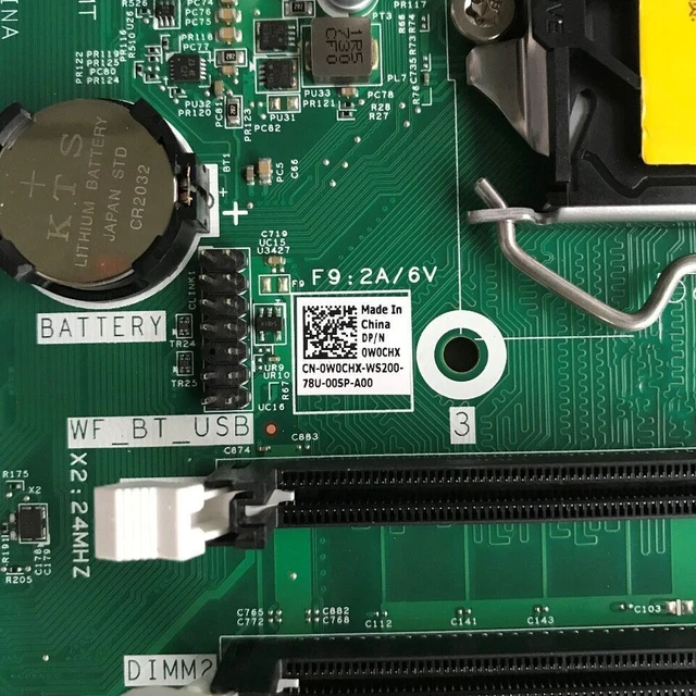 CARTE MÈRE CN-0W0CHX pour tour Dell Optiplex 3050 MT VJ40T Y4H34 DW5KY ...