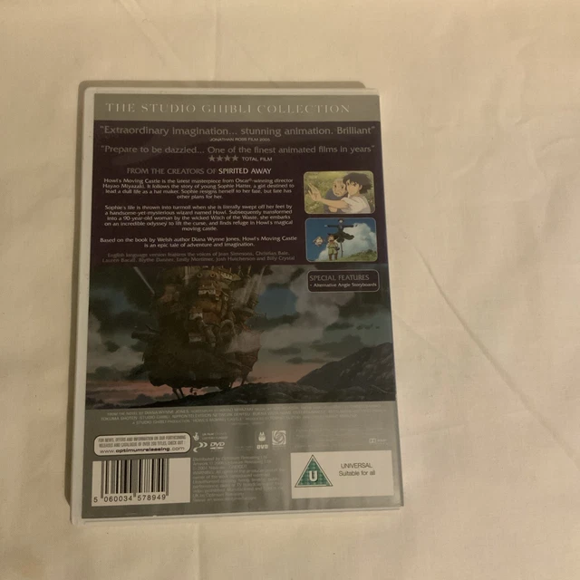 HOWL'S MOVING CASTLE (DVD, 2007) £4.83 - PicClick UK