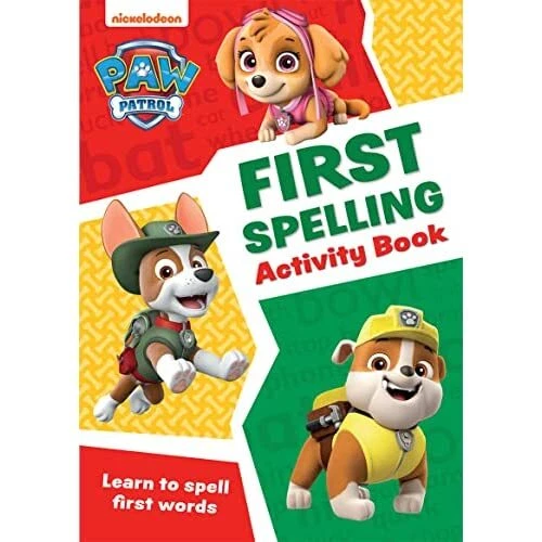 PAW PATROL - PAW Patrol First Spelling Activity Book: G - Paperback ...