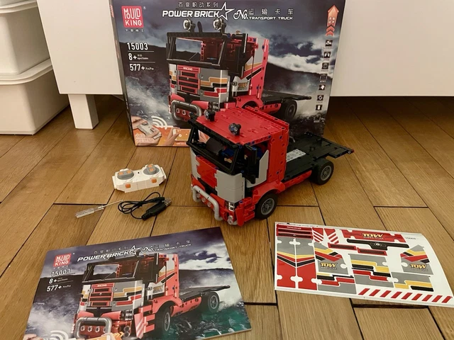 MOULD KING 15003 Power Brick Transport Truck RC Fernsteuerung ...