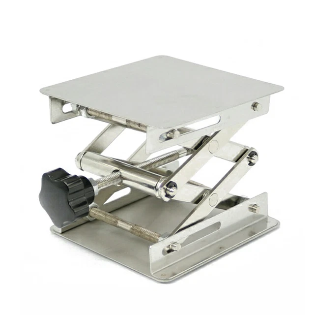 LABORATORY MANUAL LIFT Platform Manual Height Adjustable Lifting Table ...