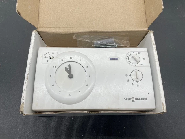 VIESSMANN UHRENTHERMOSTAT / Vitotrol 100 UTA / weiß / neu / Art ...