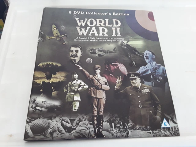 WORLD WAR II (8 DVD Box Set Collector's Edition Documentary) very good ...
