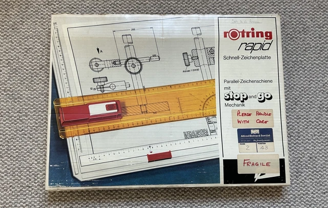 ROTRING RAPID A3 Drawing Board £5.00 - PicClick UK