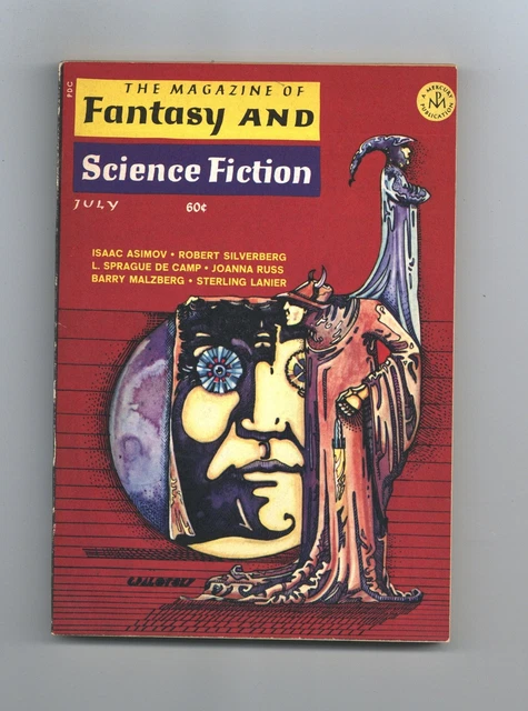 MAGAZINE OF FANTASY and Science Fiction Vol. 39 #1 VF 1970 £5.55 ...