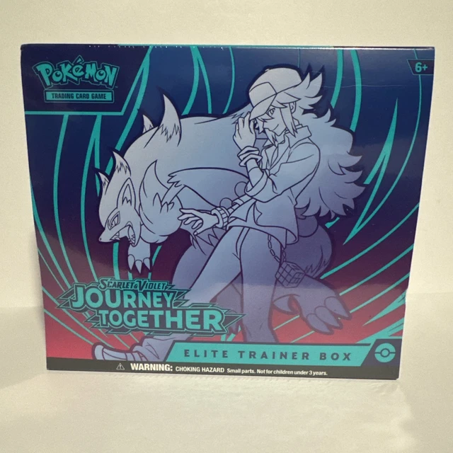 POKEMON TCG SCARLET Violet Journey Together Elite Trainer Box ETB New ...